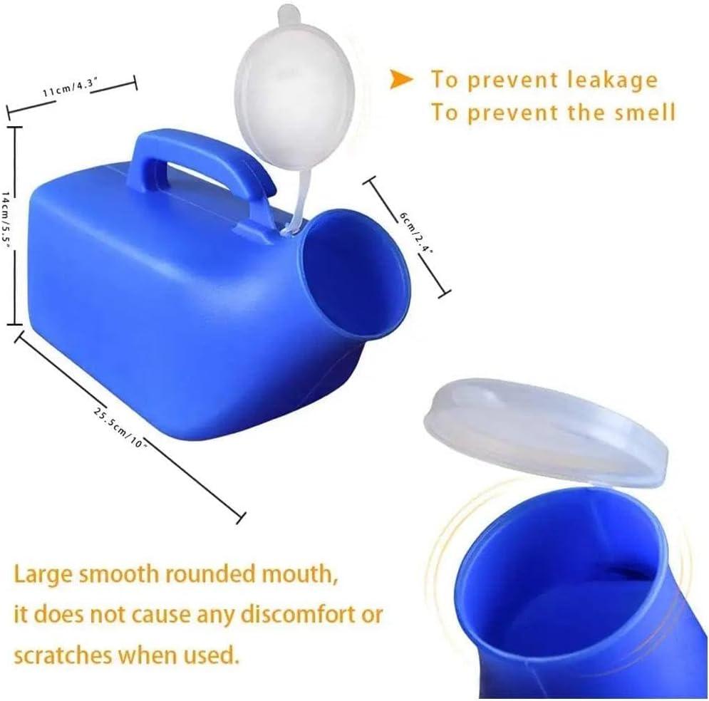 Portable Male Urinal Potty Pee Collector Storage for Hospital Travel ...