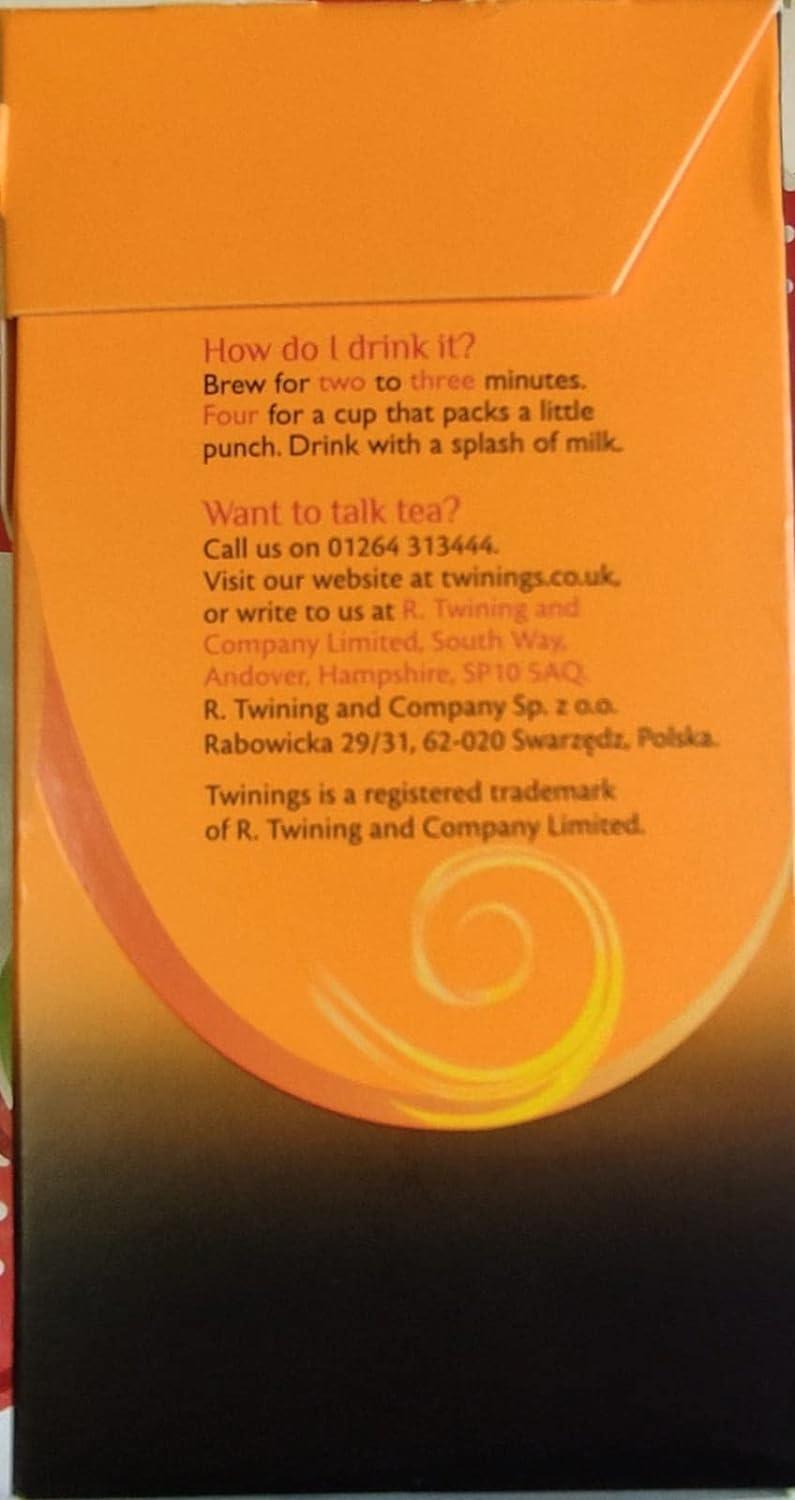 Twinings English Breakfast Tea Bags - 100 Count (250g) + Beetroot 100ct ...