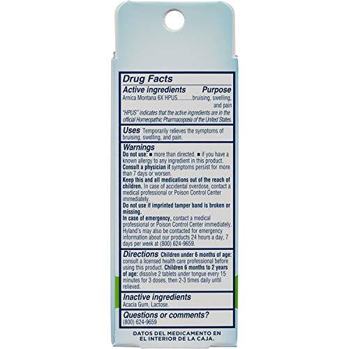 Hyland's Baby Bumps & Bruises with Arnica - 125 Quick-Dissolving ...