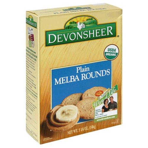 Devonsheer Large Plain Melba Rounds 5.25-Ounce Boxes - Pack of 12 ...
