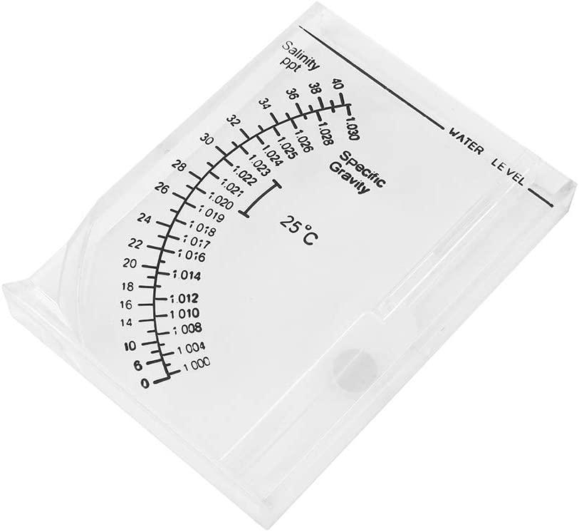 TOPINCN Saltwater Hydrometer - Accurate Automatic Salinity Meter for ...