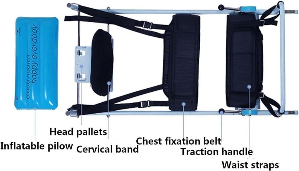 Portable Folding Chiropractic Table Lumbar Stretching Device Lumbar ...