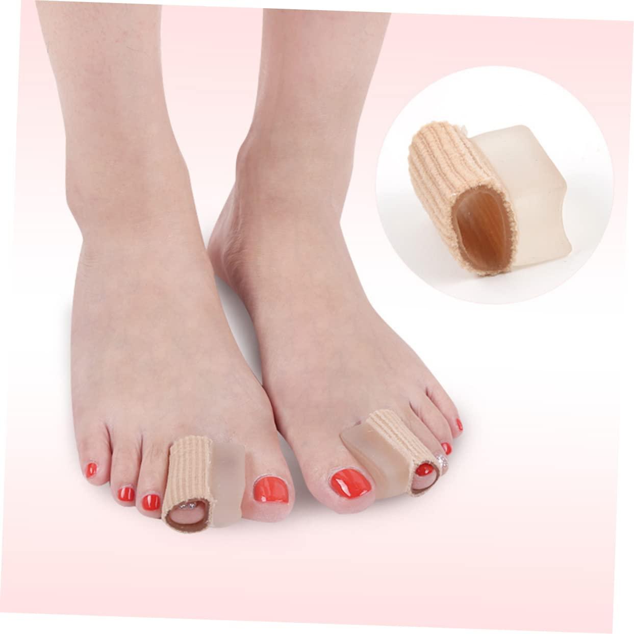 Healifty 4 Pcs Toe Separators - Overlapping Toe Protector, Hallux ...