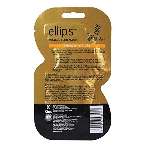 Ellips Pro Keratin Hair Mask - Smooth & Silky 18g (Pack of 4) | Buy Now ...