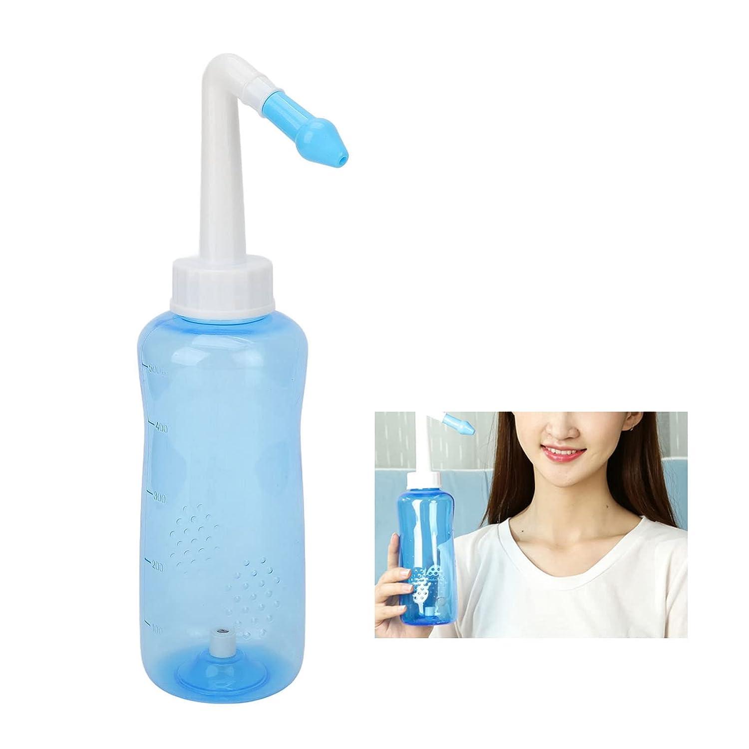 500ml Nose Rinse Cleaner Bottle - Sinus Rinse Nasal Wash System for ...
