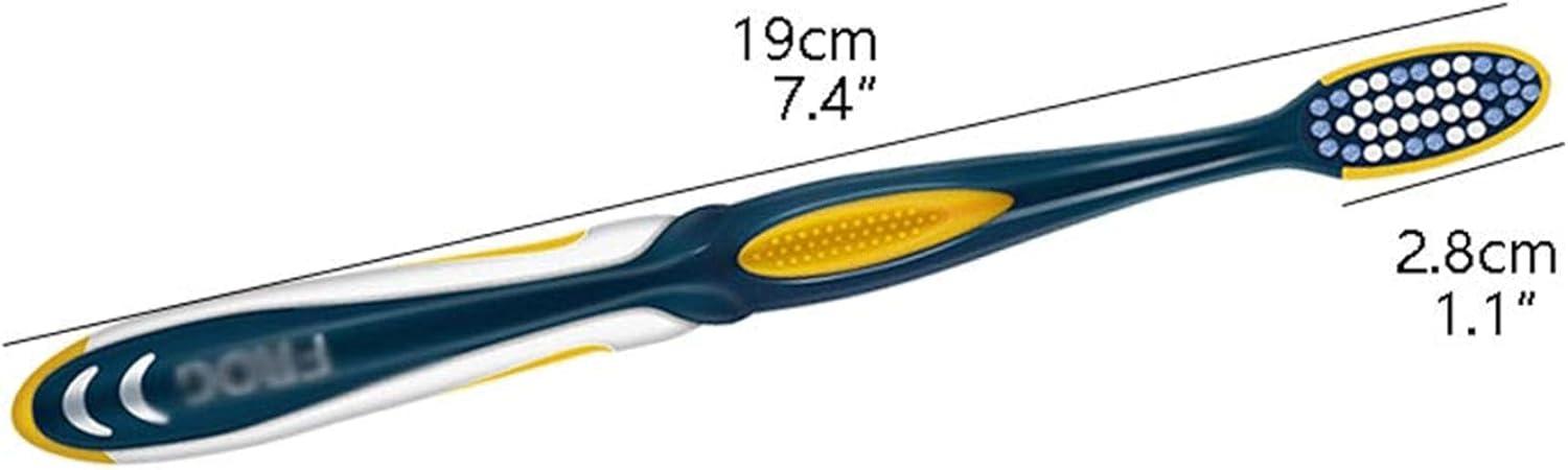 Clean Easy to Grip Handle Toothbrush - Manual Travel Toothbrush for Men ...
