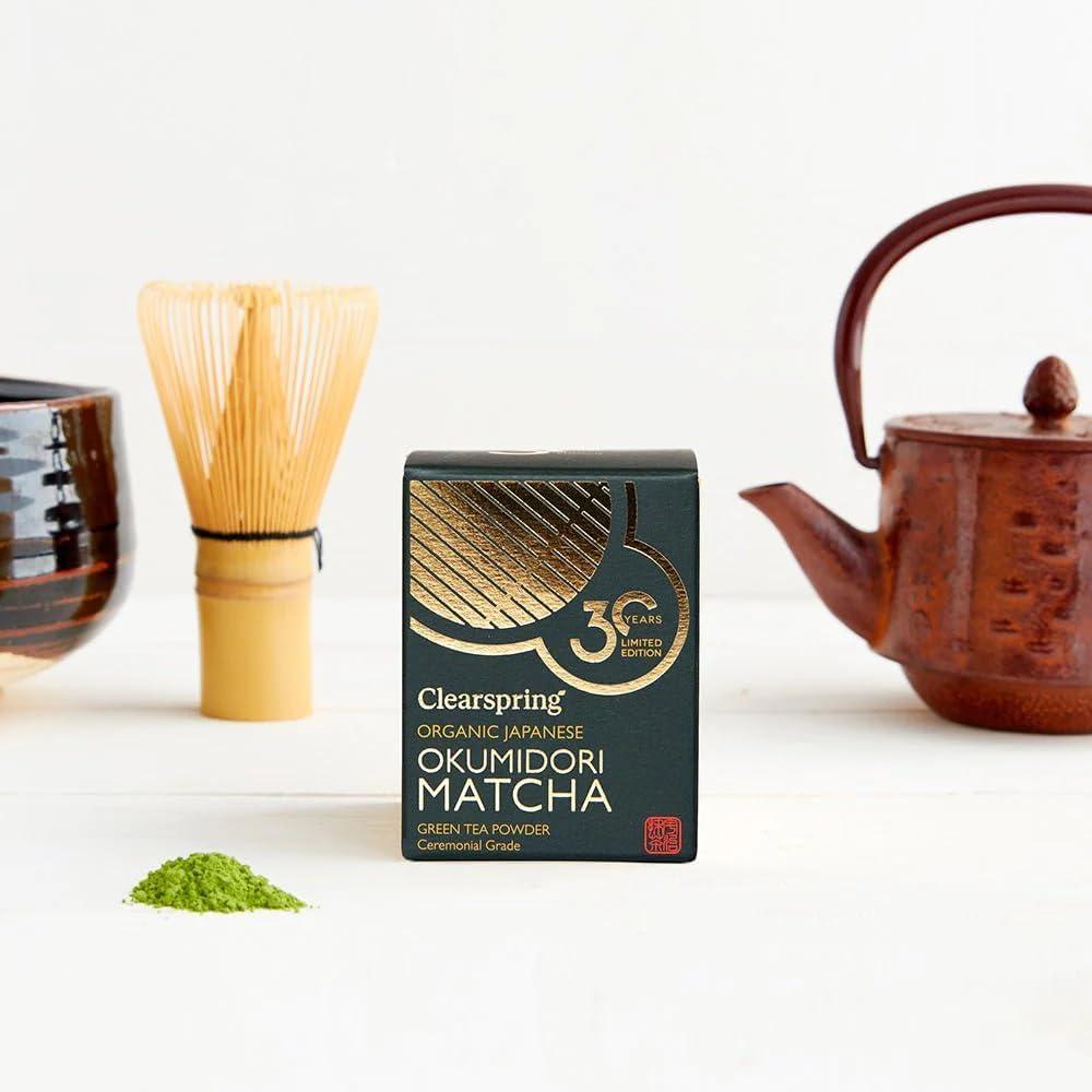 Clearspring Okumidori Matcha - Limited Edition Organic Japanese Matcha ...