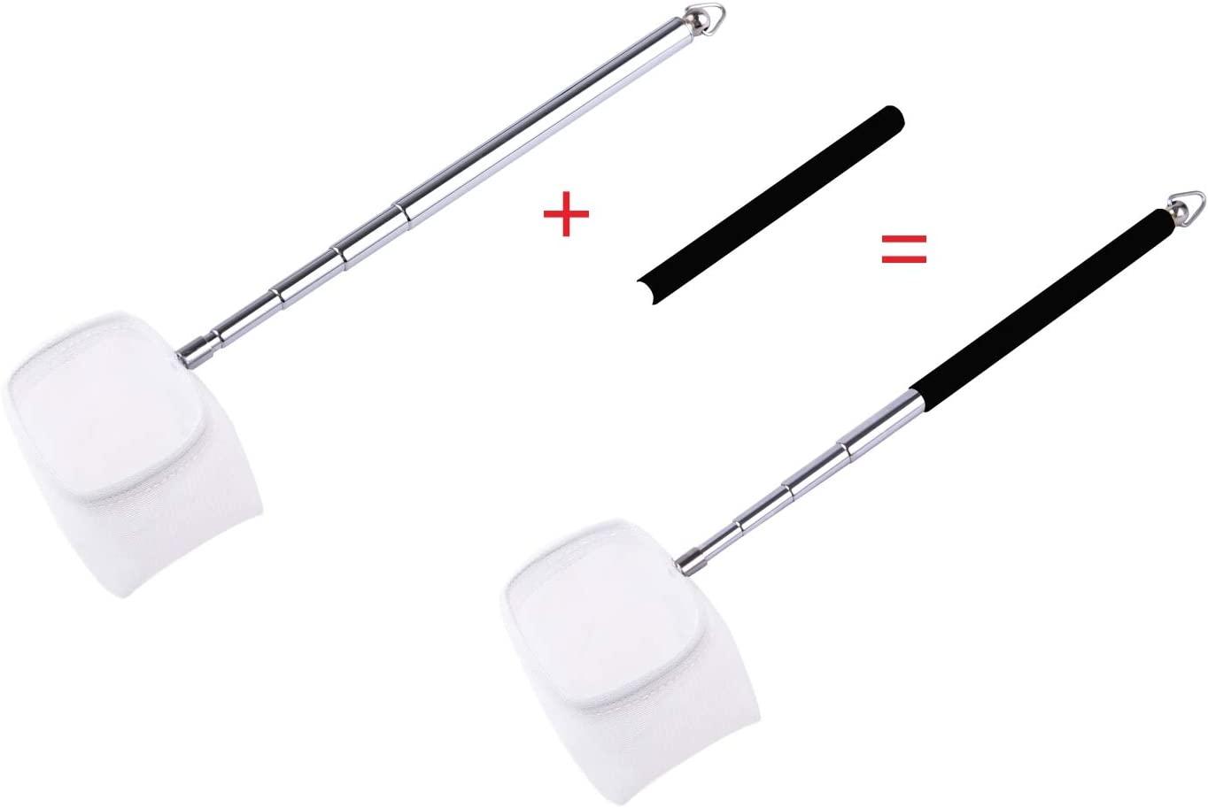 Carefree Fish Aquarium Stainless Steel Small Fishing Net Extendable ...