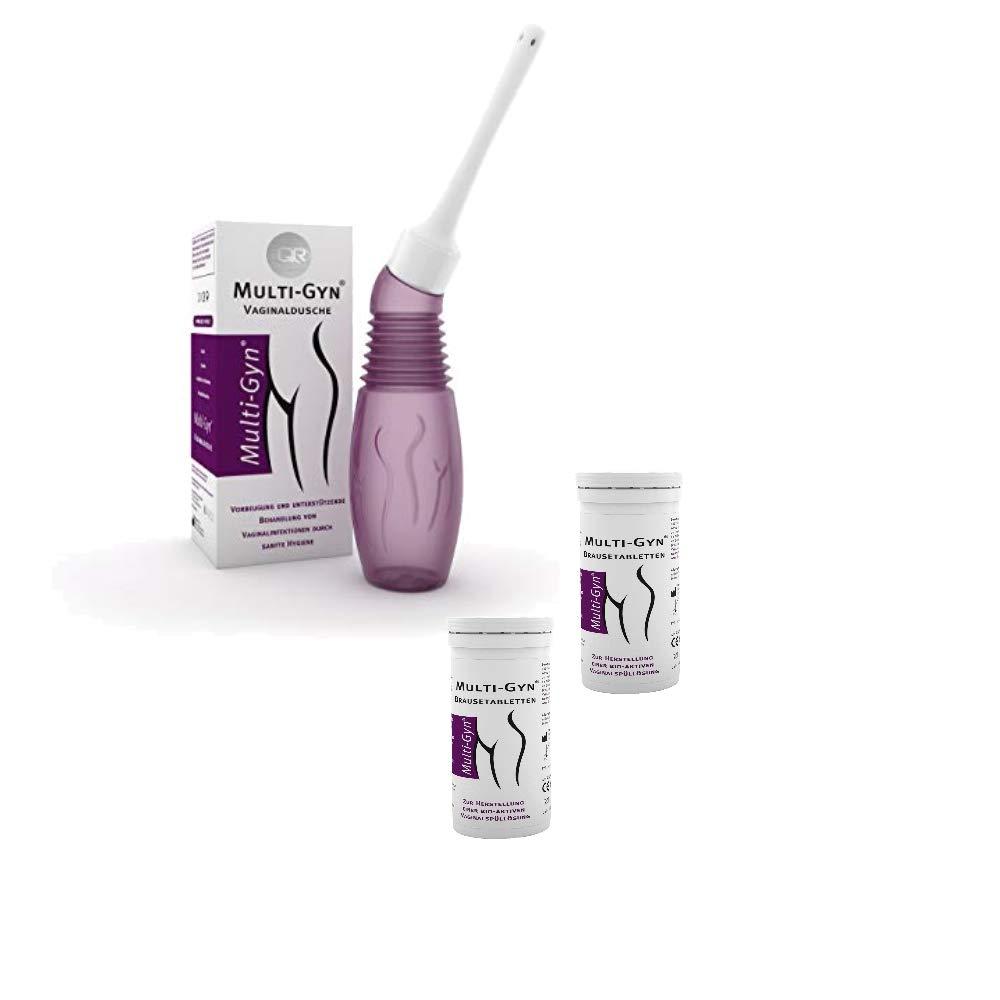 Multi-Gyn Vaginal Shower Kit | 10 Effervescent Tablets + 2 Free Packs | International Shipping ...