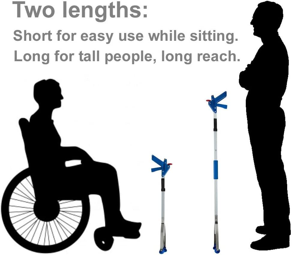 ArcMate 26" EZ Reacher Deluxe Locking Indoor Reacher Grabber with 5lb ...