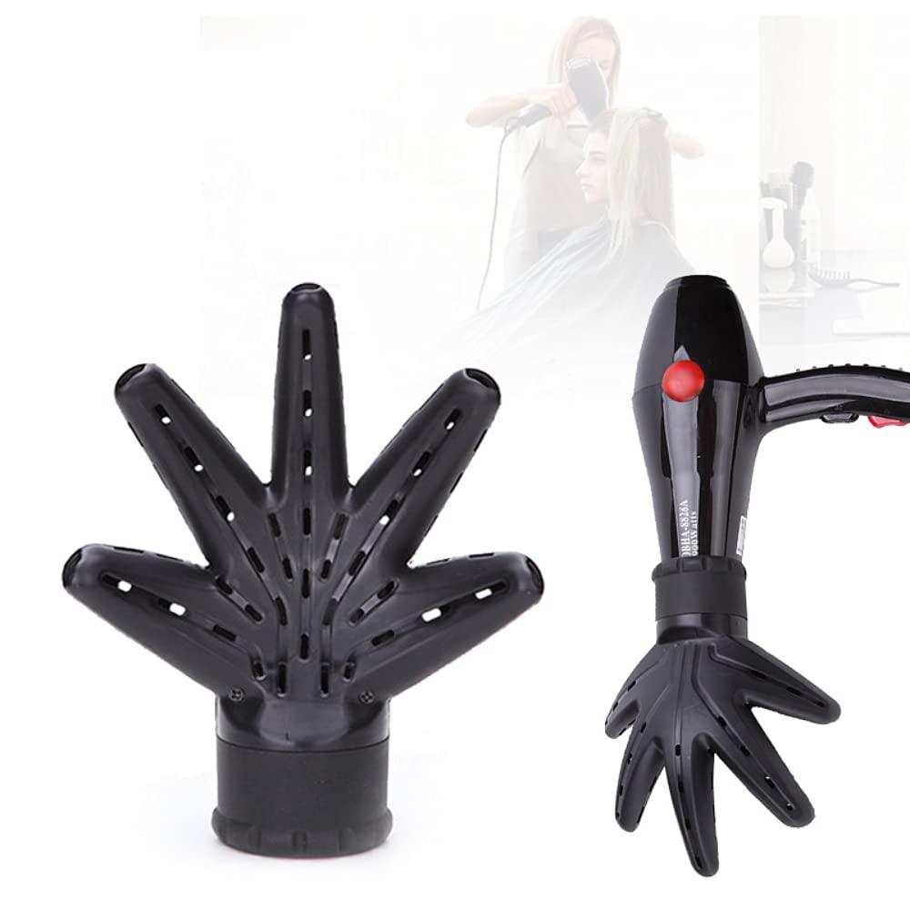 Hand Shape Hair Dryer Diffuser for Curly and Wavy Hair - Fits Inner ...