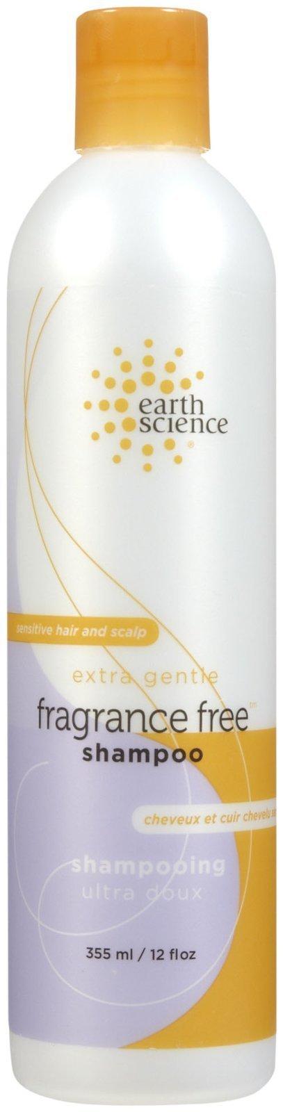 Earth Science Shampoo for Sensitive Hair & Scalp - Fragrance Free - 12 ...
