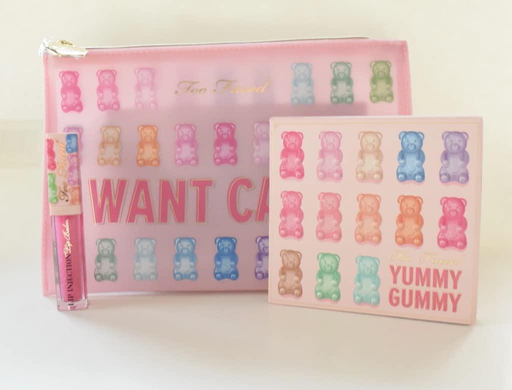 Too Faced Yummy Gummy Makeup Set - Face and Eye Palette with Lip ...