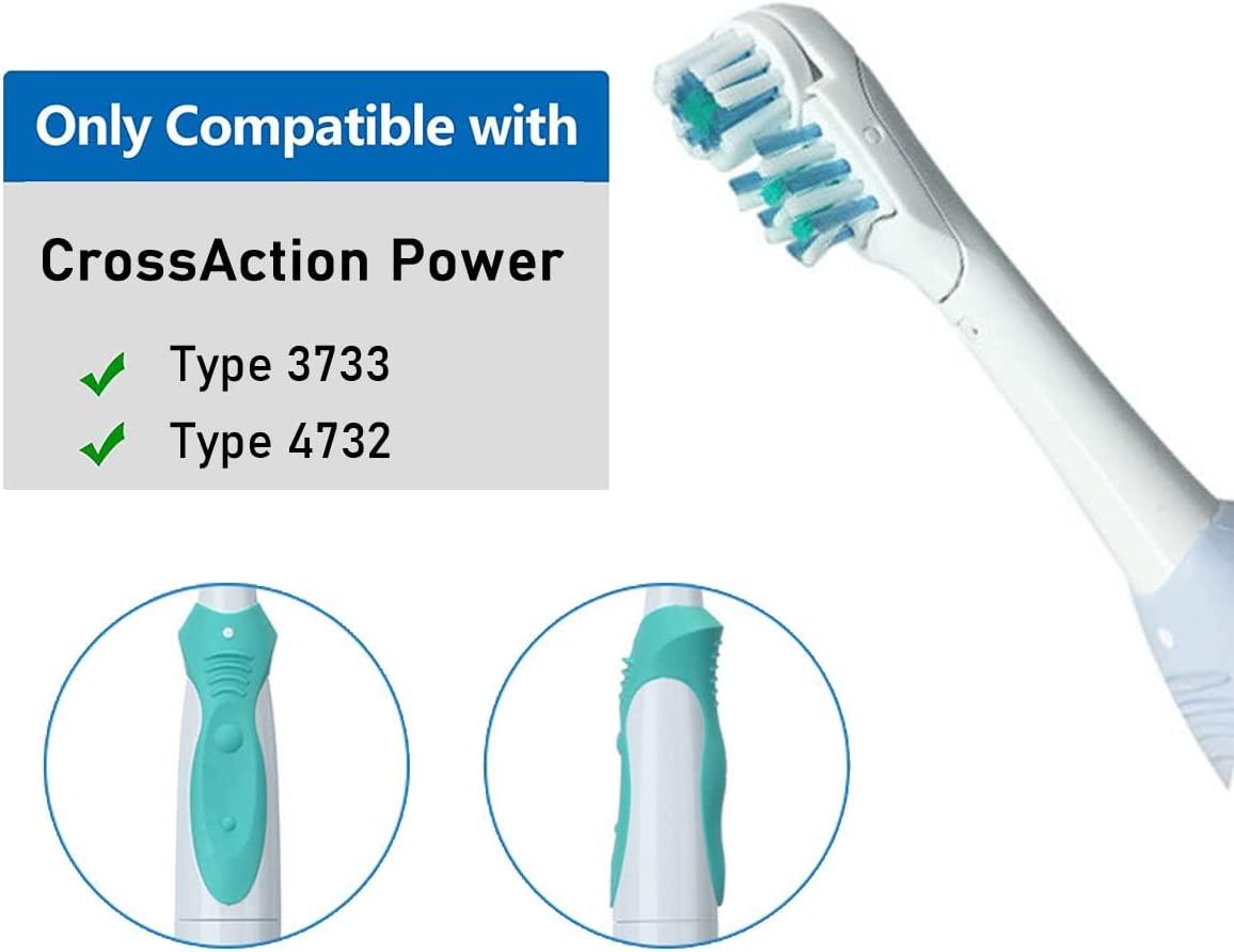 Sensitive Replacement Toothbrush Heads for Oral-B Cross Action Power ...