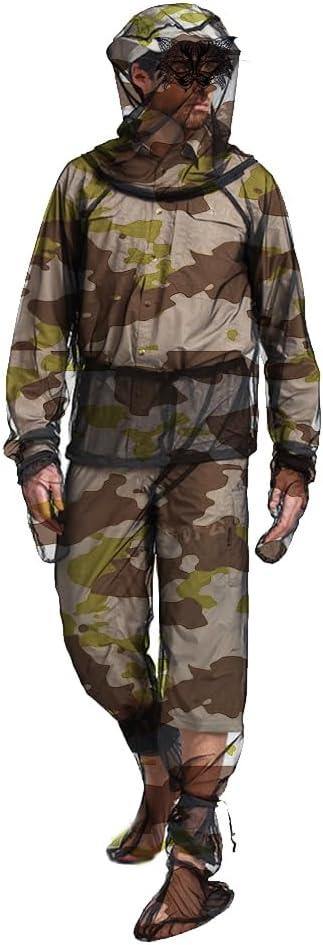 Bug Tamer Mosquito Suit for Men - Camo Outdoor Hunting Clothing with ...