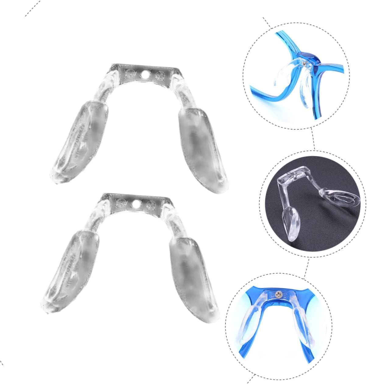 Lurrose 12 Beie Saddle Strap Nose Pads | Comfortable Nasal Clamps for ...