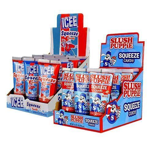 Slush Puppie Squeeze Candy 12 Count - Delicious Fruit Flavored Liquid ...