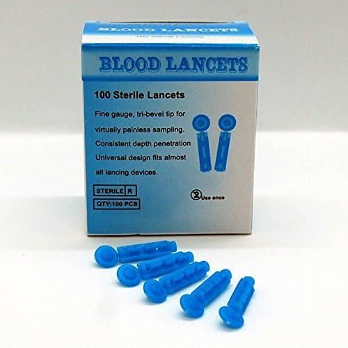 Manufacturer-Confirmed 5x100x28G Lancets - Compatible with EasyLife On ...