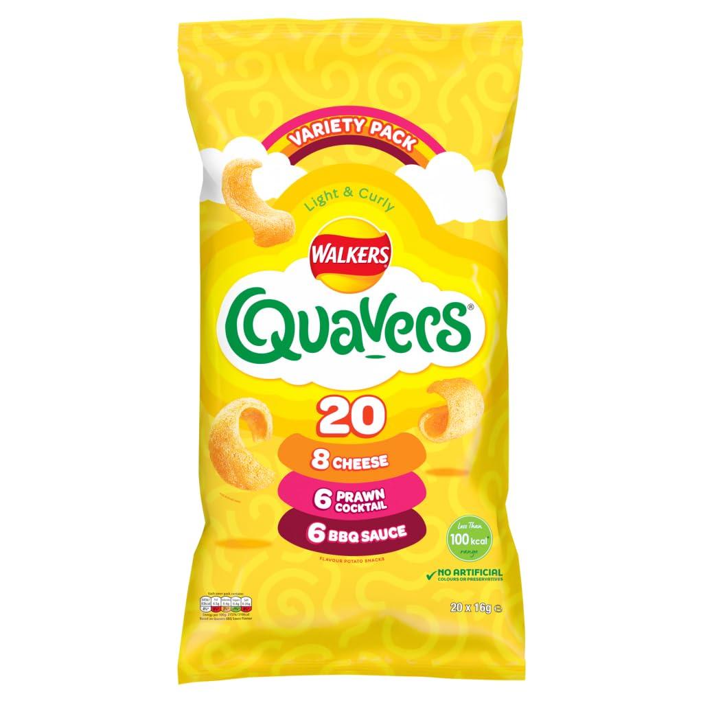Walkers Quavers Variety Pack 20 x 16g | Buy Now with Express ...