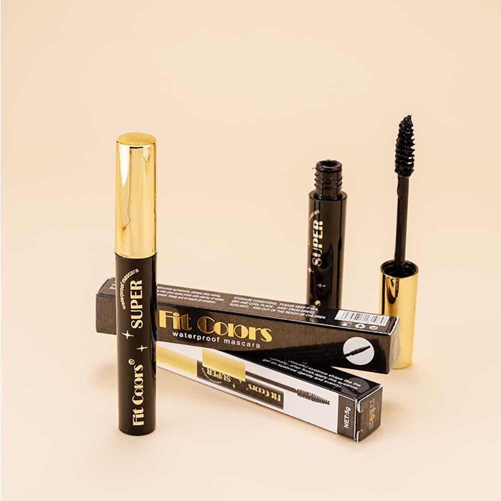 Colored Mascara Set - 14 Waterproof Colors for Voluminous Eyelashes ...