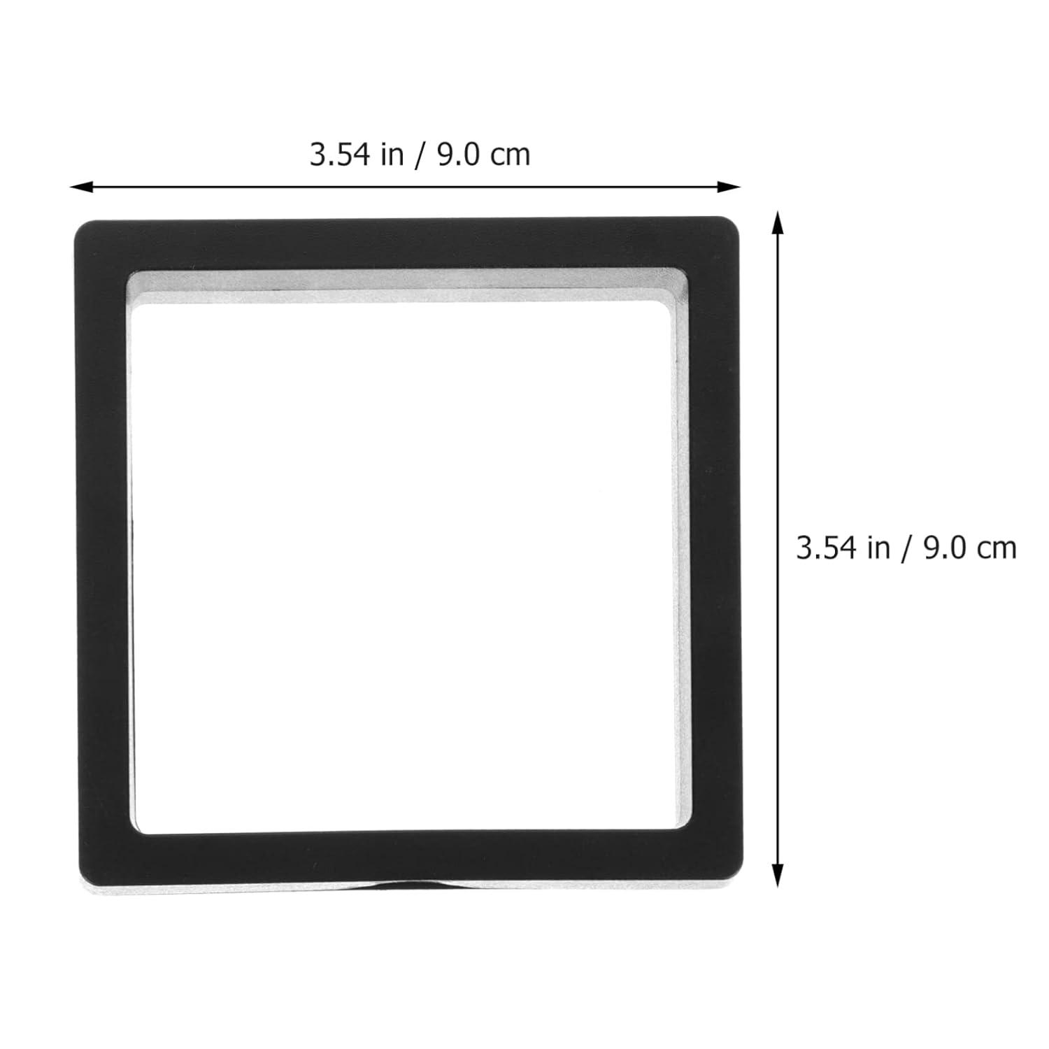 Minkissy 5-Piece Clear Floating Jewelry Organizer | Armor Storage Box ...