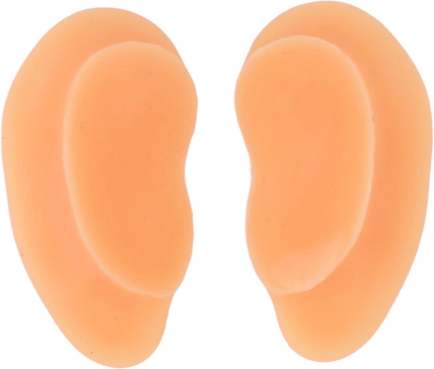Acupuncture Ear Model - Set of 2 Soft Silicone Flexible Ear Molds for ...