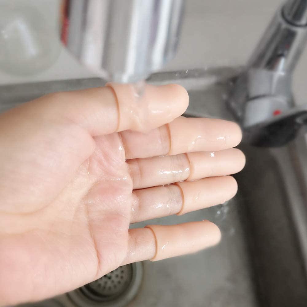 Gel Finger Cot Protector | Waterproof Finger Gloves for Eczema ...