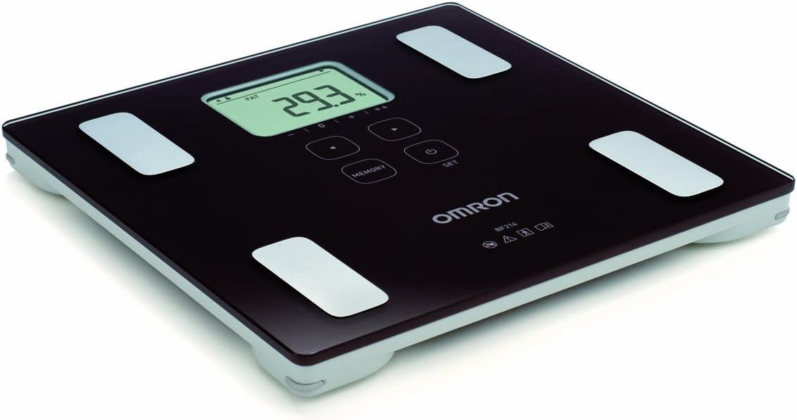 Omron BF214 Body Composition Scale - Weight Body Fat & Muscle Mass ...