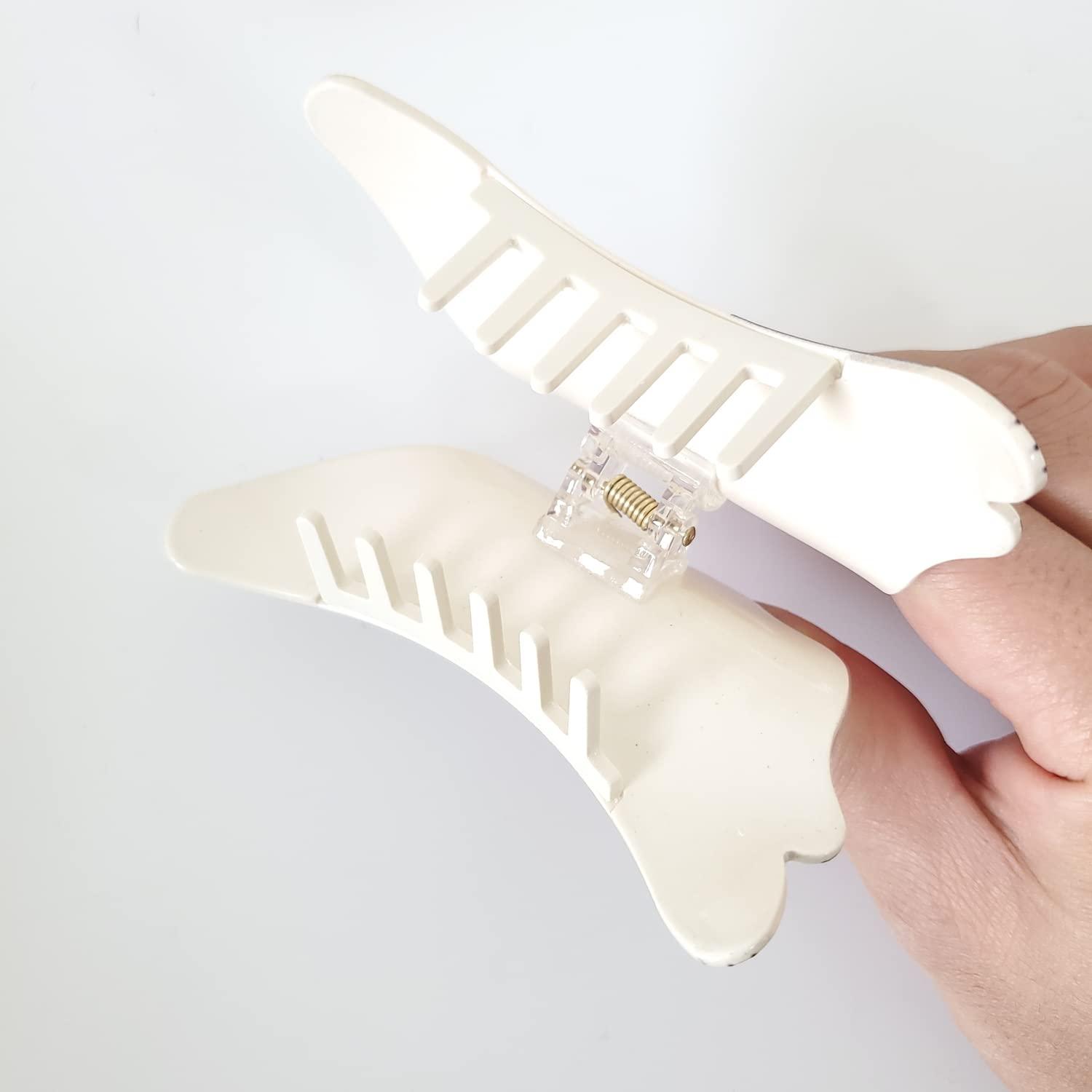 Sleep Dog Cellulose Acetate Big Claw Clips for Women - Mixset