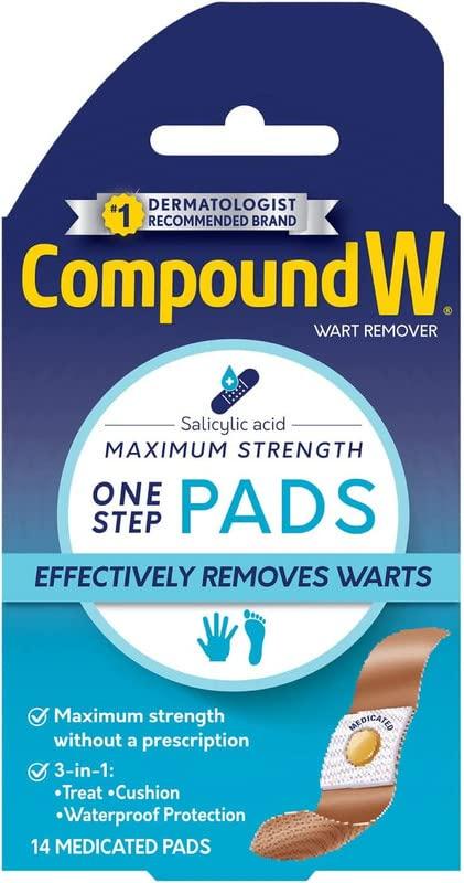 Compound W One Step Invisible Strips Wart Remover - 14 ct | Buy Now ...