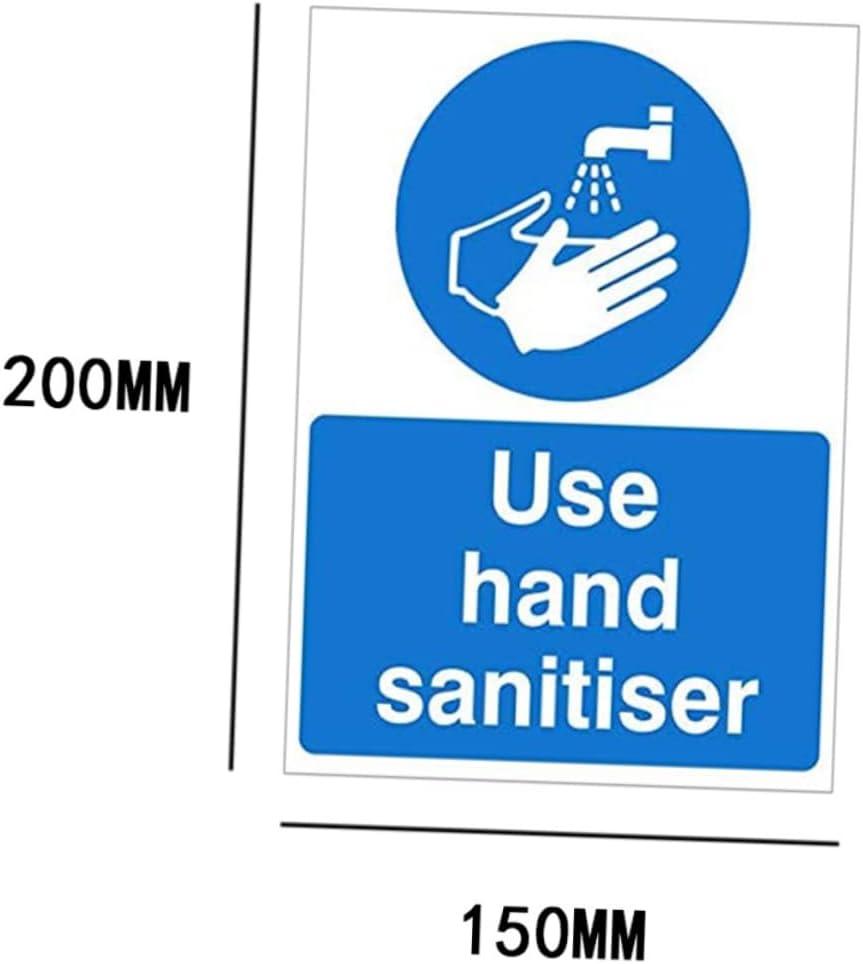 Hemoton 5pcs Pinup Wash Your Hand Stickers - Hand washing Sign Posters ...