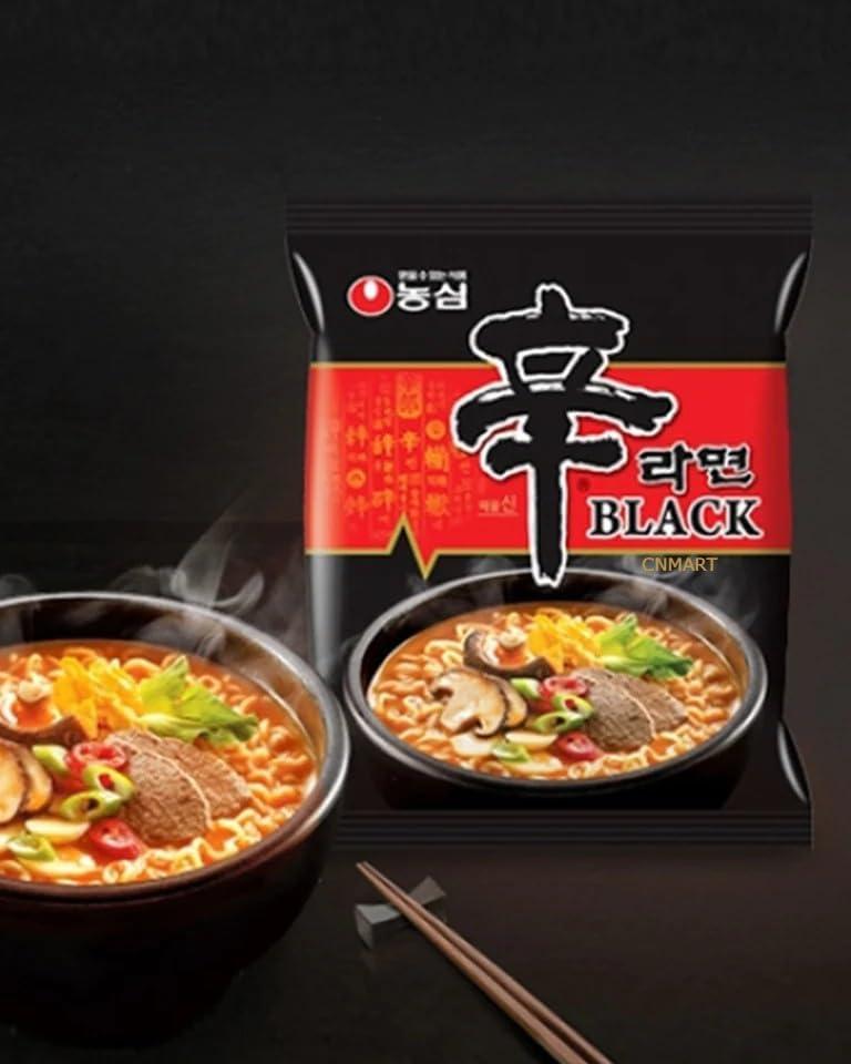 CNMART Nongshim Shin Ramyun Black Premium Korean Mild Spicy Instant ...