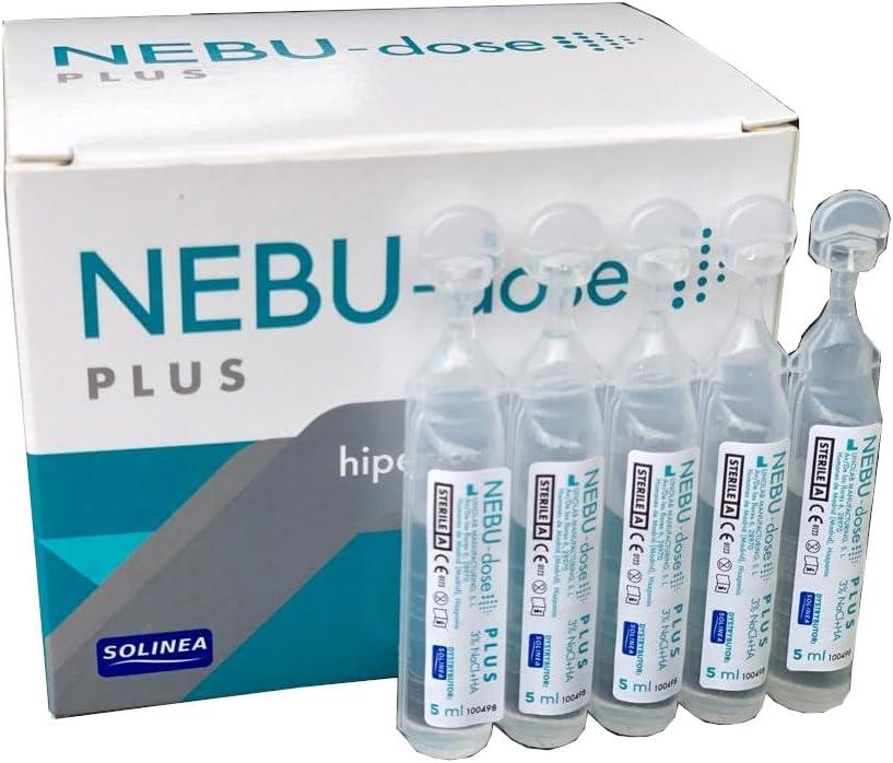 Nebu Dose Plus 30x5ml - Hypertonic Saline Solution 3% with Hyaluronic ...
