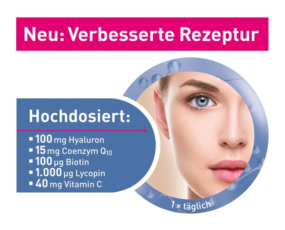 Tetesept Hyaluron 100 Complex - Q10 Biotin Lycopin Vitamin C | Dietary ...