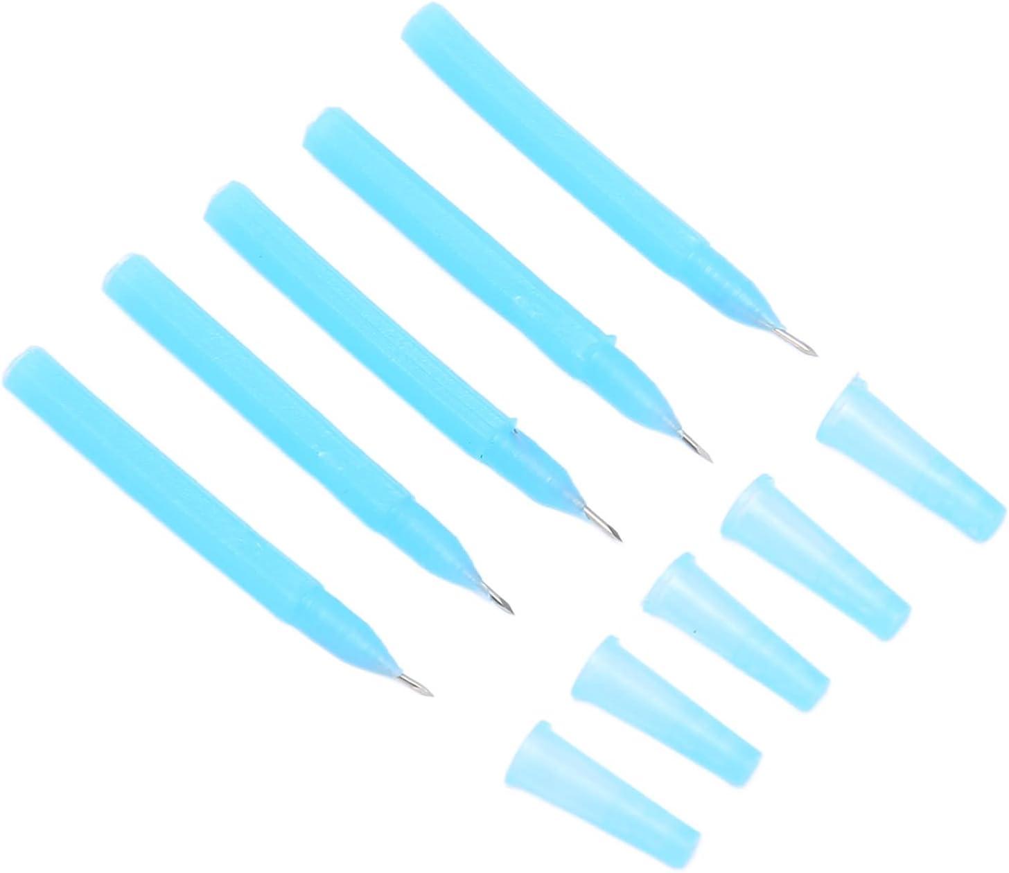 Pack of 50 Pimple Squeeze Tool Blackhead Pimple Popper Acne Needle Set ...