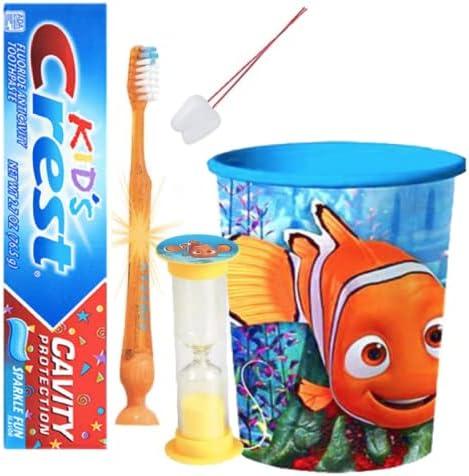 Firefly Finding Nemo Inspired Oral Hygiene Bundle - Includes Toothbrush ...