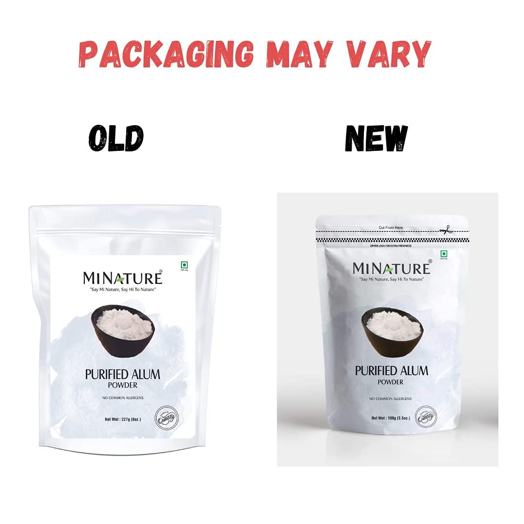 Purified Alum Powder (Potassium Alum) by Mi Nature | 227g (8 oz) | 100% ...