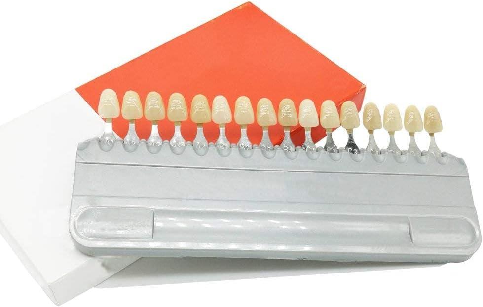 Teeth Whitening Shade Guide - 16 Colors Tooth Color Chart | Buy Now ...