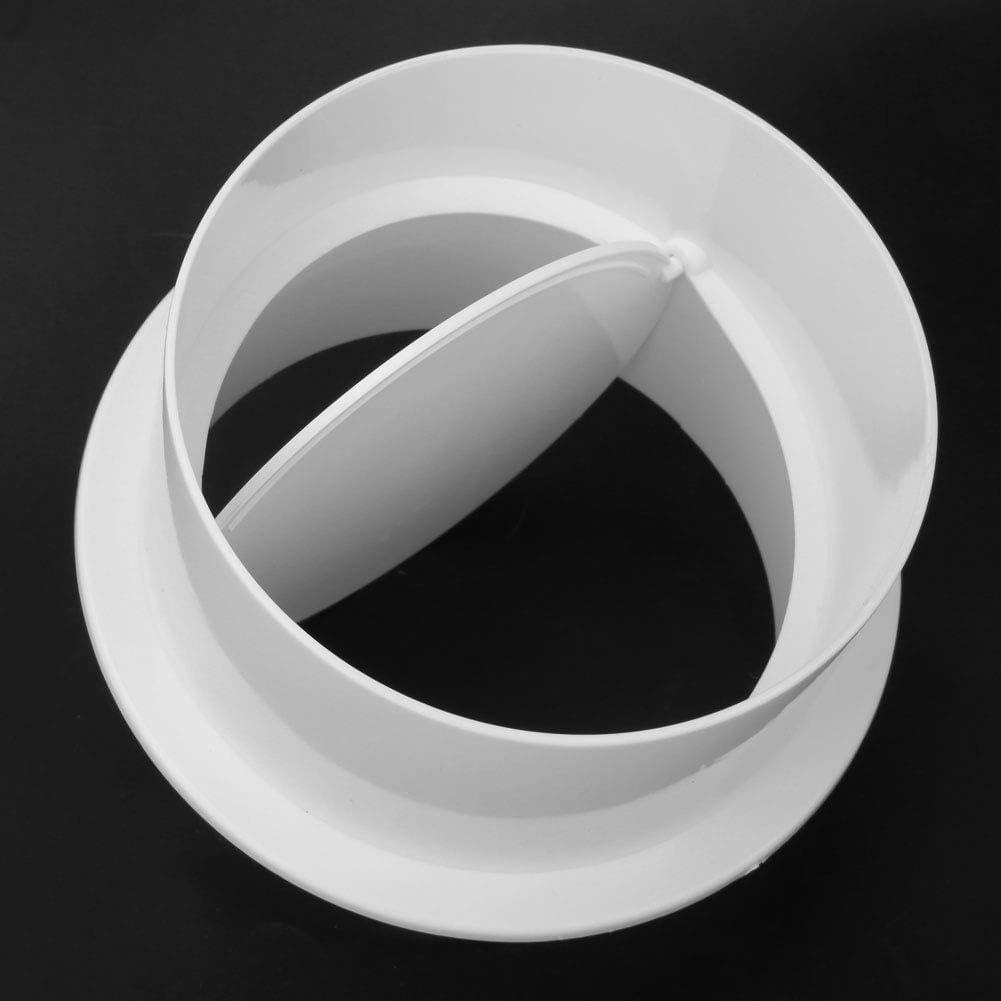 Buy Backdraft Damper - 4 ABS Plastic Accessory for Extractor Fan Vent ...