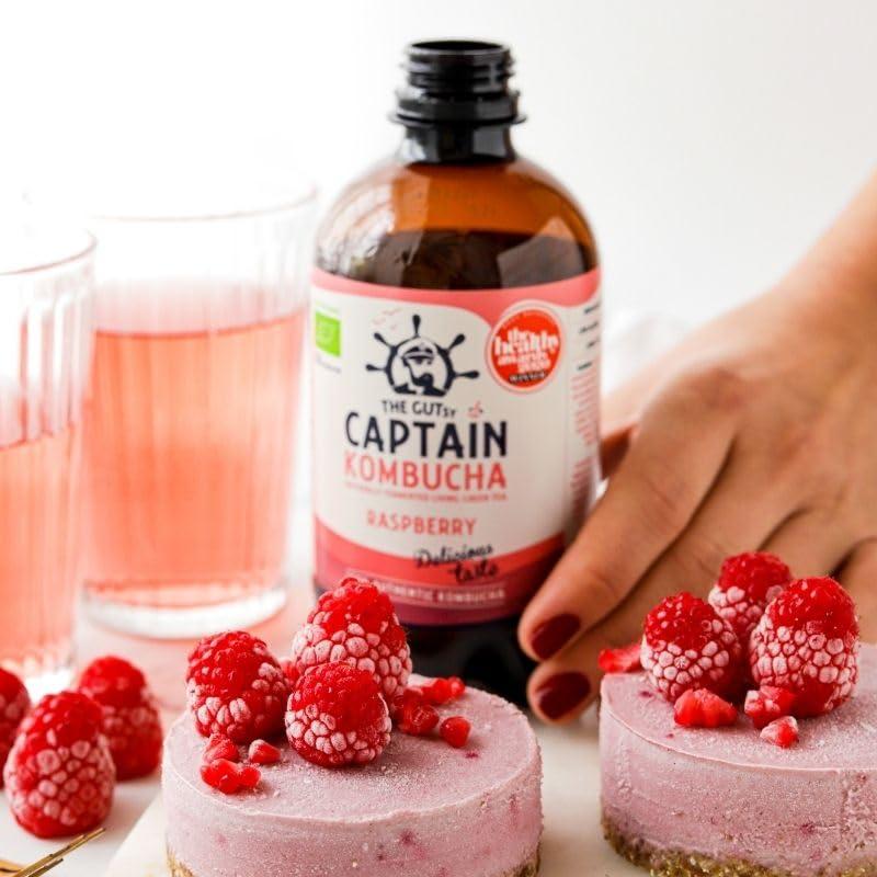 Buy Gutsy Captain Kombucha Trial Pack - Organic Raw & Vegan - 4 x 400ml ...