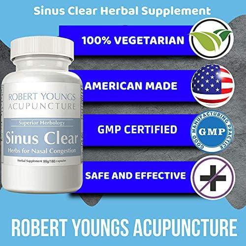 SinuClear 180 Capsules - Maximum Strength Nasal and Sinus Congestion ...