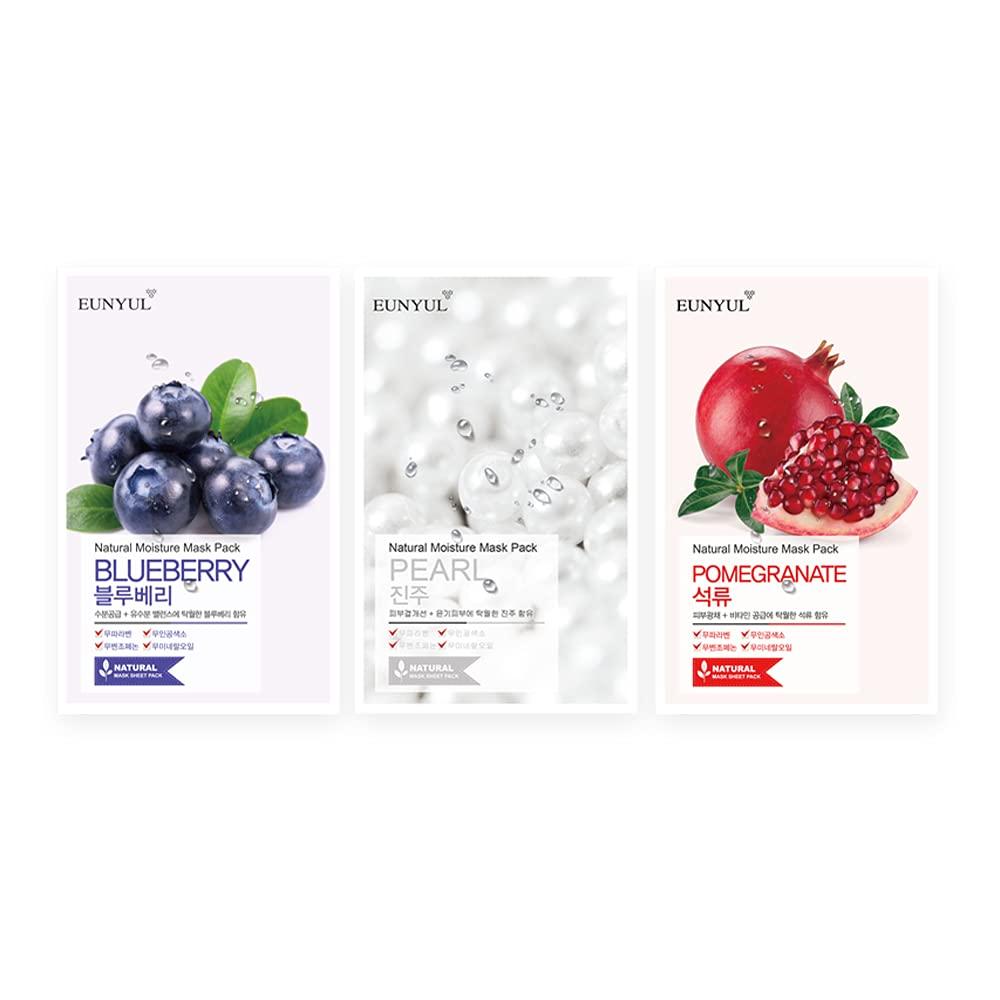 [PACK OF 10] EUNYUL Natural Sheet Mask Variety Pack - Korean Skincare ...
