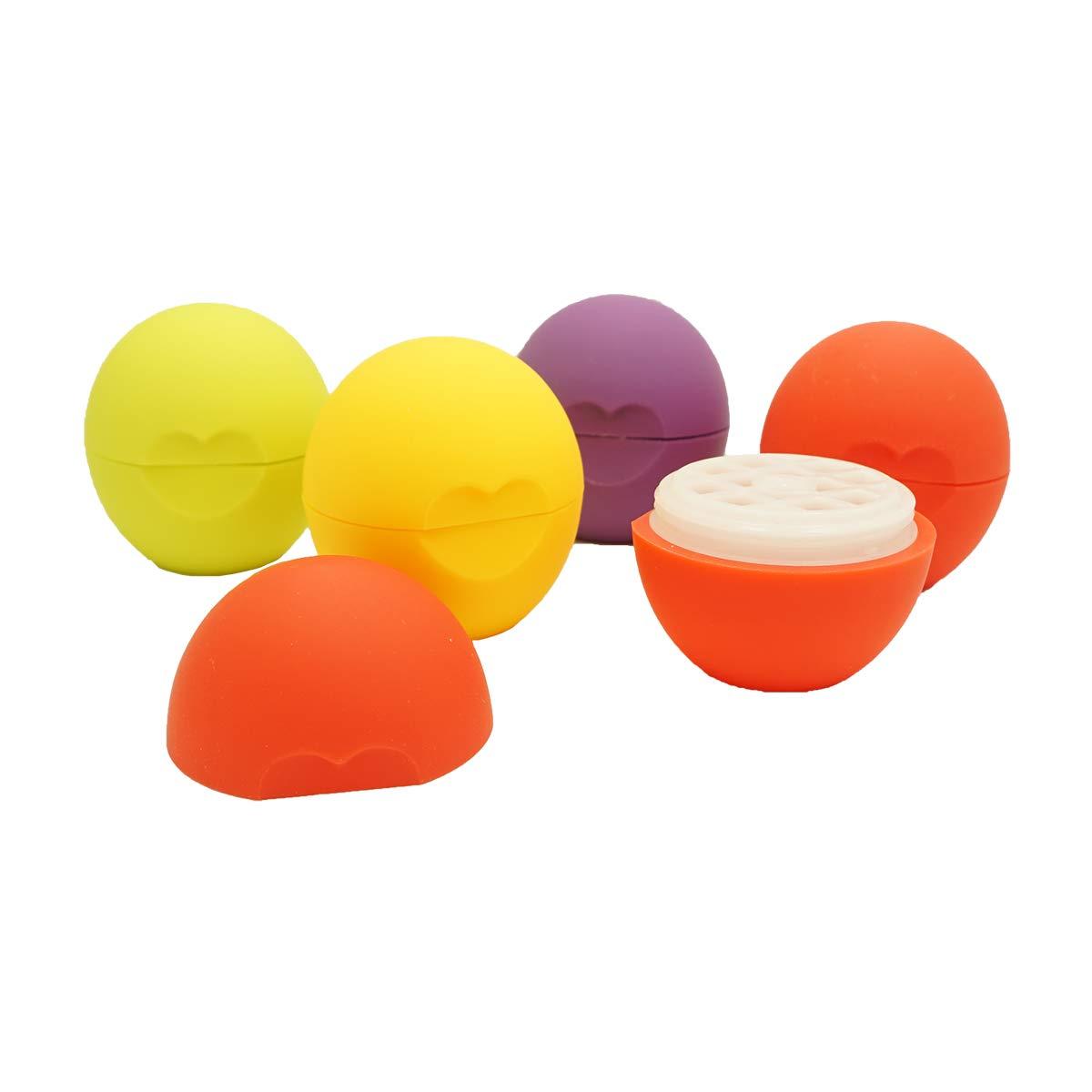 Buy 10 Pcs 7ml Empty Lip Balm Ball Containers - Screw Closure Lipstick ...