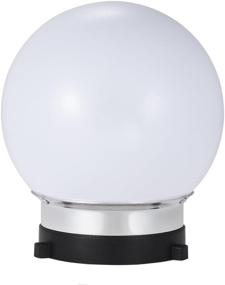 6 Spherical Diffuser Soft Ball for Bowens Mount Studio Strobe Flash ...