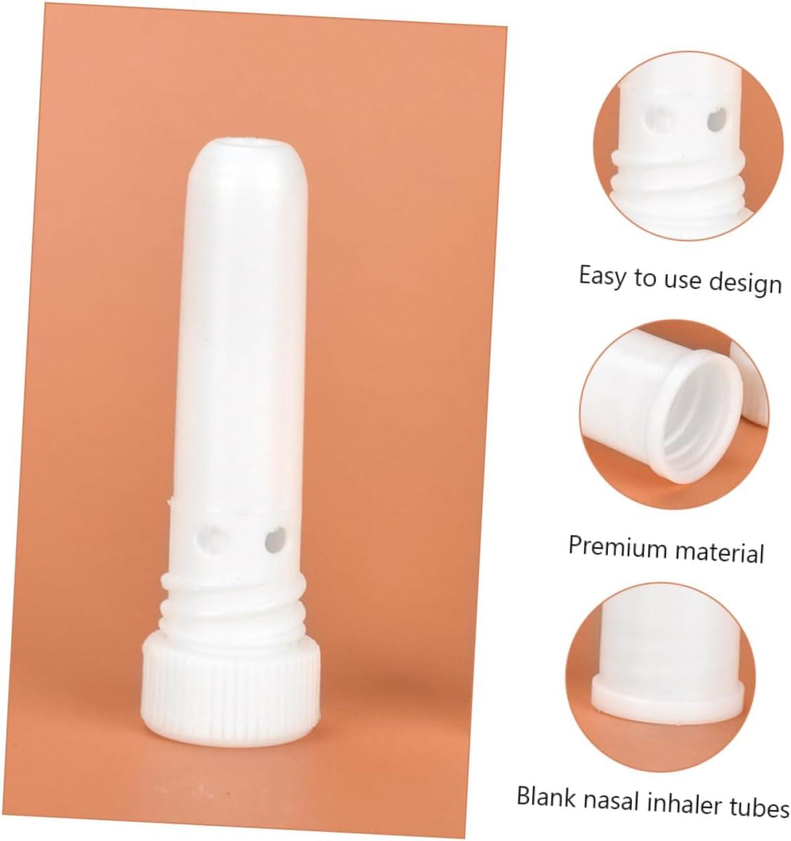 LALAFINA 15pcs Snorkel Empty Inhaler Tube Essential Oil Inhaler Nose ...