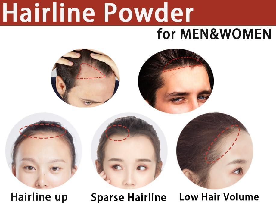 Hairline Shadow Powder Lightweight Hairline Powder Red Hairline ...