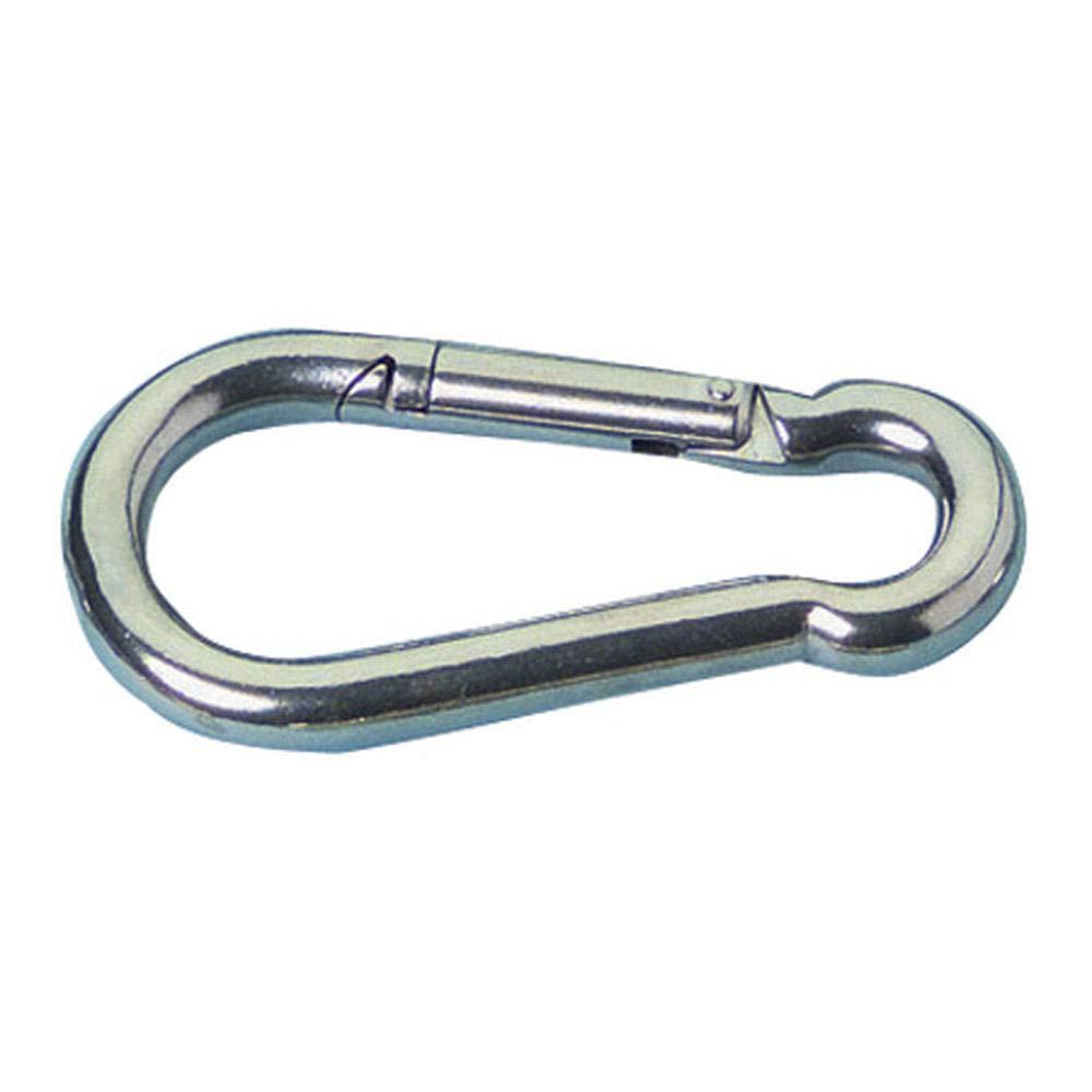 MarineNow Stainless Steel 316 Snap Hook Spring Loaded Link Carabiner ...