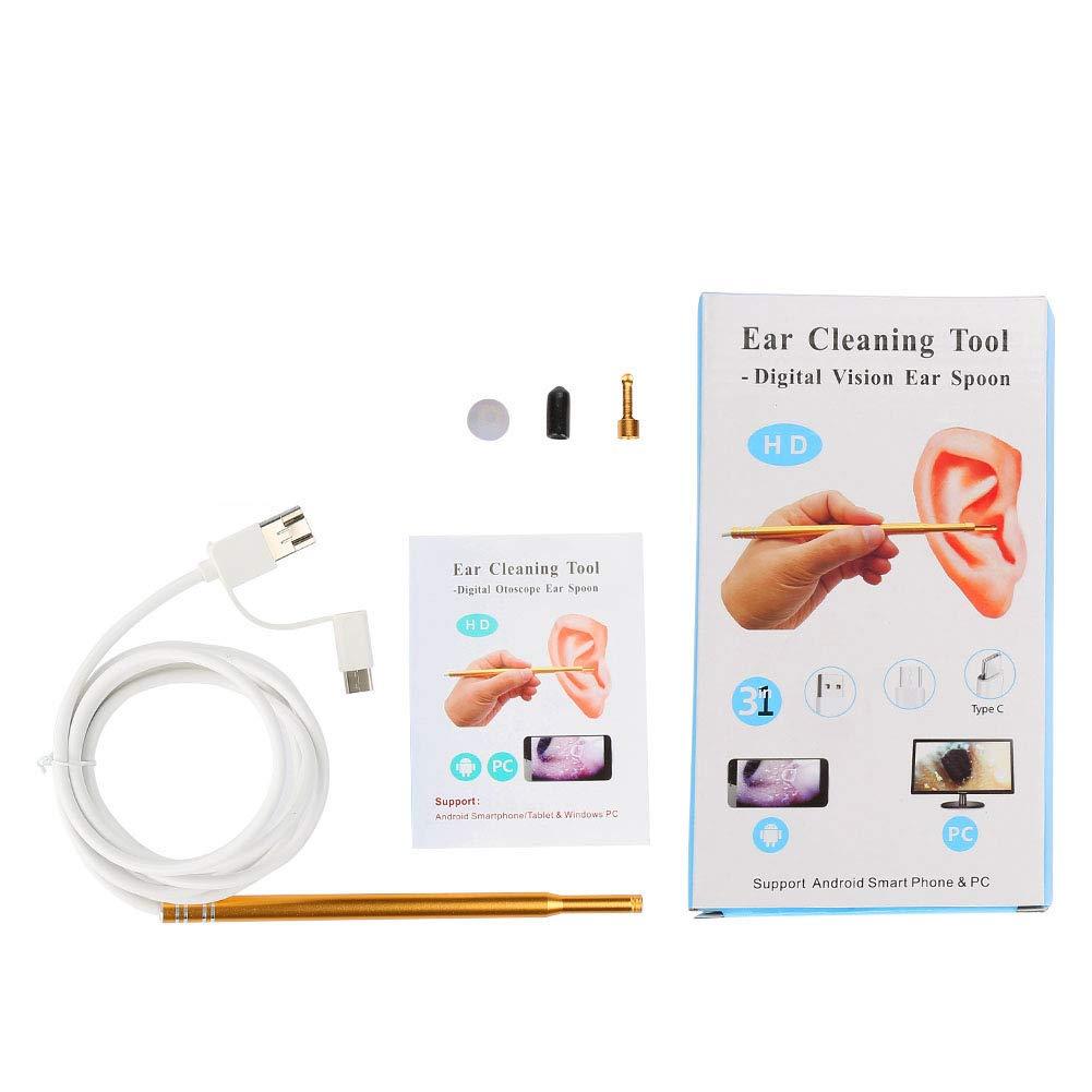 3-in-1 Earwax Removal Kit with Endoscope | Ear Pick & Cleaner | HD ...