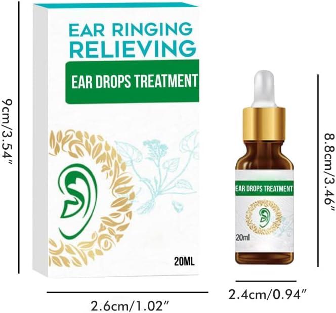 20 ml Ear Drops for Tinnitus Relief | Effective Ear Care Liquid with ...