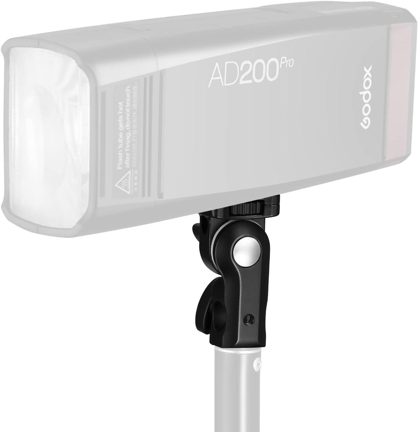 Godox AD-E2 Flash Holder Metal Bracket with 1/4 Inch Screw Umbrella ...